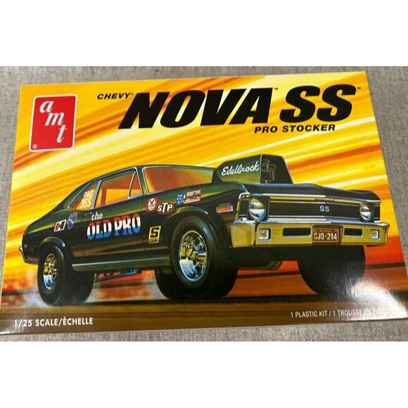 Amt | Toys | Amt 972 Chevy Nova Ss Pro Stocker Model Kit Drag Car The ...